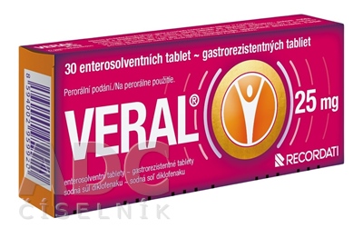 VERAL 25 mg - ADC.sk