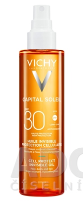 VICHY CAPITAL SOLEIL INVISIBLE OIL SPF30 - ADC.sk