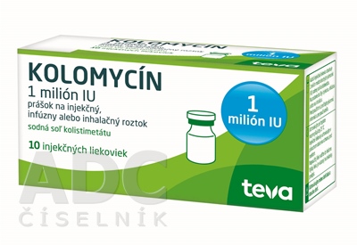 KOLOMYCÍN 1 milión IU - ADC.sk