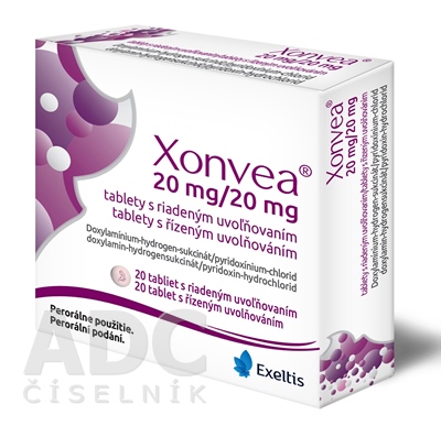 Xonvea 20 mg/20 mg - ADC.sk