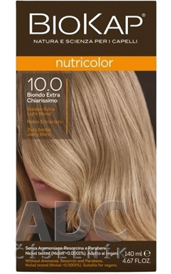 BIOKAP nutricolor Farba na vlasy 10.0 - ADC.sk