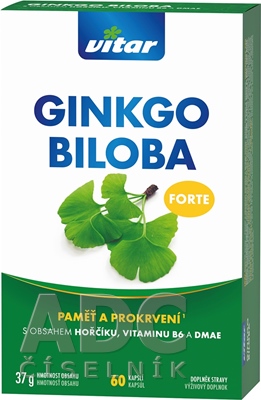 VITAR GINKGO BILOBA FORTE - ADC.sk