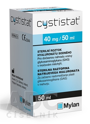 CYSTISTAT 40 mg/50 ml - ADC.sk