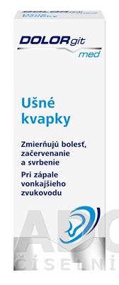 DOLORgit med Ušné kvapky - ADC.sk