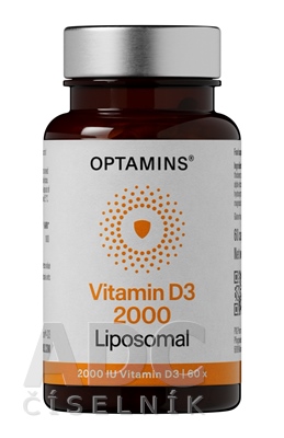 Produkty podobné OPTAMINS Vitamín D3 2000 Lipozomálny - ADC.sk