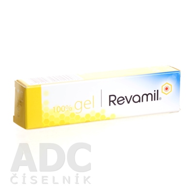 Revamil hydrofilný gél s medom - ADC.sk