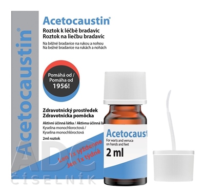 Acetocaustin - ADC.sk