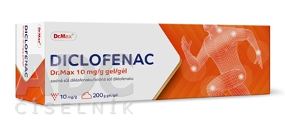 DICLOFENAC Dr.Max 10 mg/g gél - ADC.sk