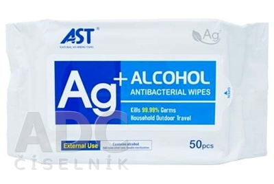 AST Ag + Alkohol Antibakteriálne utierky - ADC.sk