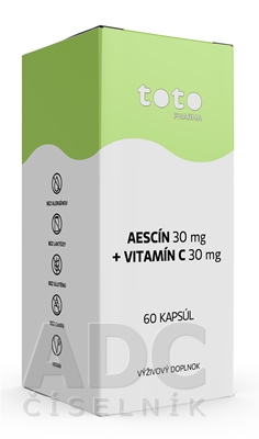 Kde kúpiť TOTO AESCÍN 30 mg + VITAMÍN C 30 mg - ADC.sk