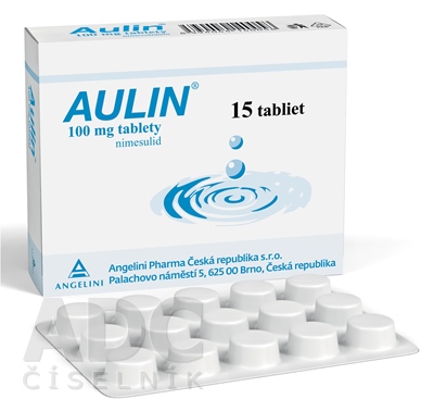 AULIN 100 mg tablety - ADC.sk
