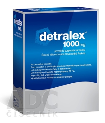 Detralex 1000 mg perorálna suspenzia vo vrecku - ADC.sk