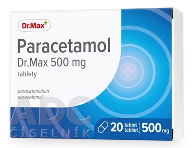 Paracetamol Dr.Max 500 mg - ADC.sk