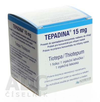 TEPADINA 15 mg prášok na infúzny koncentrát - ADC.sk