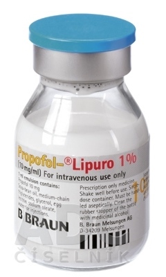 Oznamy ŠÚKL k Propofol-Lipuro 1 % (10 mg/ml) - ADC.sk