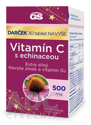 GS Vitamín C 500 mg s echinaceou Darček - ADC.sk