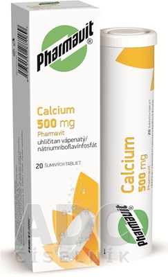 CALCIUM 500 mg PHARMAVIT - ADC.sk