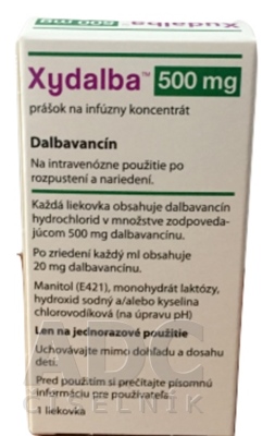 Xydalba 500 mg - ADC.sk