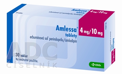 Amlessa 4 mg/10 mg tablety - ADC.sk