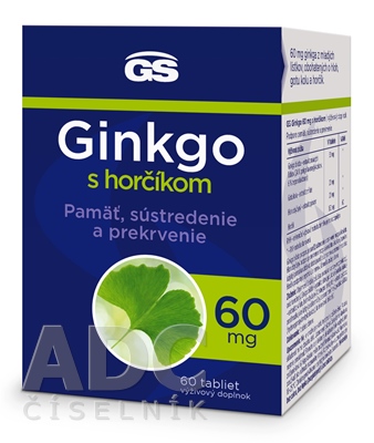 GS Ginkgo 60 mg s horčíkom - ADC.sk