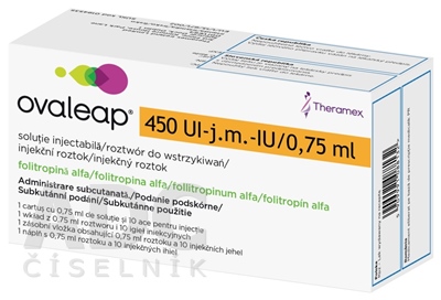 Ovaleap 450 IU/0,75 ml - ADC.sk