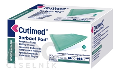 Cutimed Sorbact Pad - ADC.sk