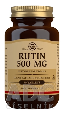 Solgar Rutin 500 mg - ADC.sk