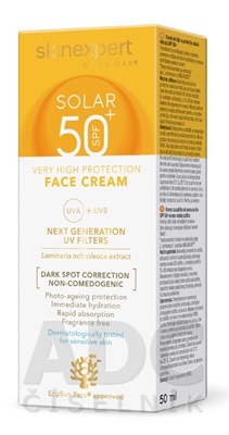 skinexpert by Dr.Max SOLAR SPF50+ FACE CREAM - ADC.sk