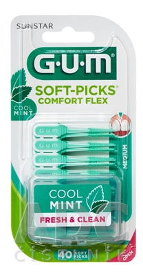 GUM Soft-Picks Comfort Flex Mint - ADC.sk