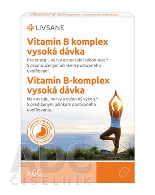 LIVSANE Vitamín B komplex - ADC.sk