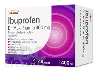 Ibuprofen Dr. Max Pharma 400 mg - ADC.sk