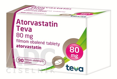 Atorvastatin Teva 80 mg - ADC.sk