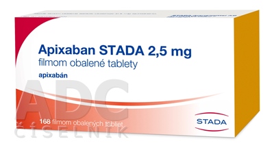Apixaban STADA 2,5 mg - ADC.sk