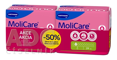 MoliCare Premium lady pad 2 kvapky DUOPACK - ADC.sk