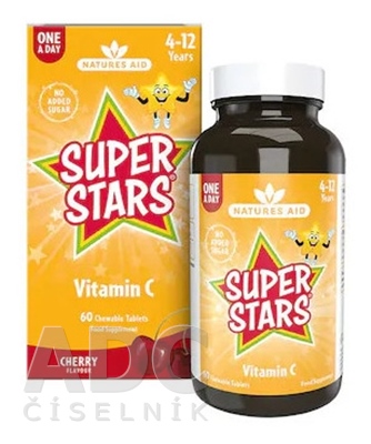Zaradenie NATURES AID SUPER STARS Vitamin C do ADC Klasifikácie - ADC.sk