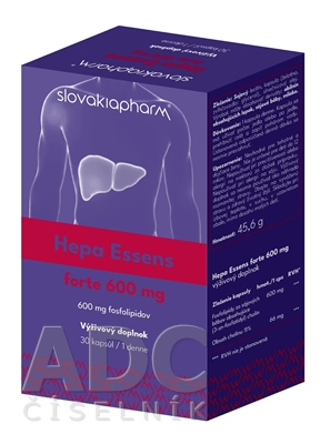 Slovakiapharm Hepa Essens forte 600 mg - ADC.sk