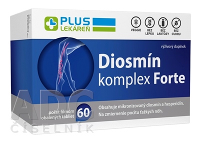 PLUS LEKÁREŇ Diosmín komplex Forte - ADC.sk