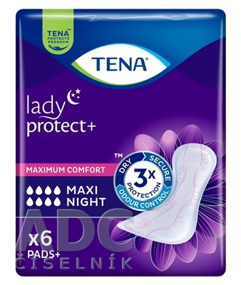 TENA Lady Protect+ Maxi Night - ADC.sk