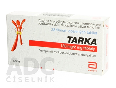 TARKA 180 mg/2 mg tablety - ADC.sk