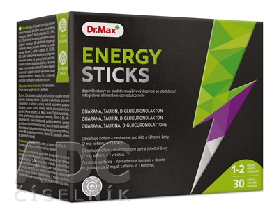 Zaradenie Dr.Max Energy Sticks do ADC Klasifikácie - ADC.sk