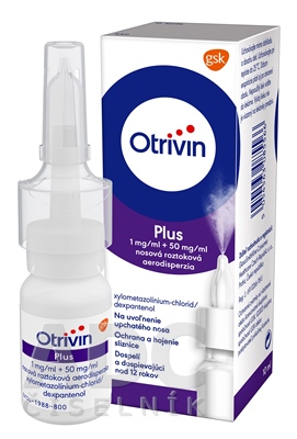 Otrivin PLUS 1 mg/ml + 50 mg/ml - ADC.sk