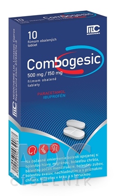 Combogesic 500 mg/150 mg - ADC.sk