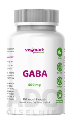vegmart GABA 500 mg - ADC.sk