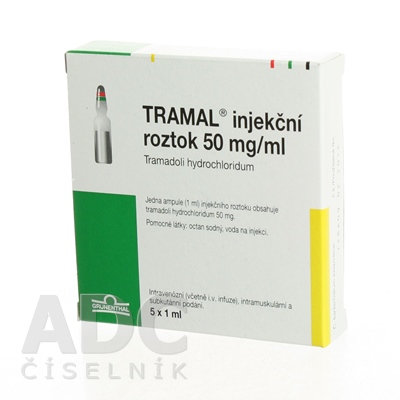 TRAMAL injekčný roztok 50 mg/ml - ADC.sk