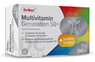 Dr.Max Multivitamin Generation 50+ - ADC.sk