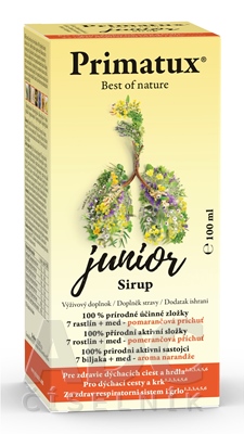Kde kúpiť Primatux junior Sirup - ADC.sk