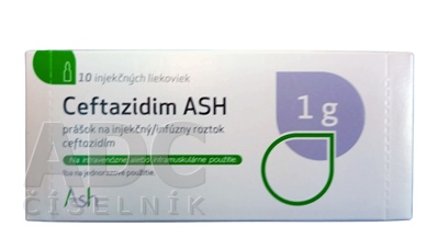 Ceftazidim ASH 1 g - ADC.sk