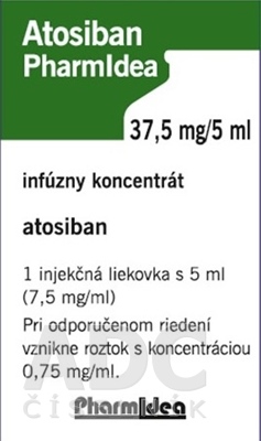 Atosiban PharmIdea 37,5 mg/5 mg - ADC.sk