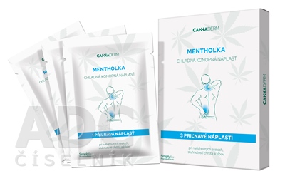 Cannaderm MENTHOLKA chladivá konopná náplasť - ADC.sk