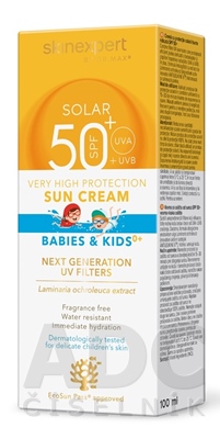 skinexpert by Dr.Max SOLAR SPF50+ KIDS SUN CREAM - ADC.sk